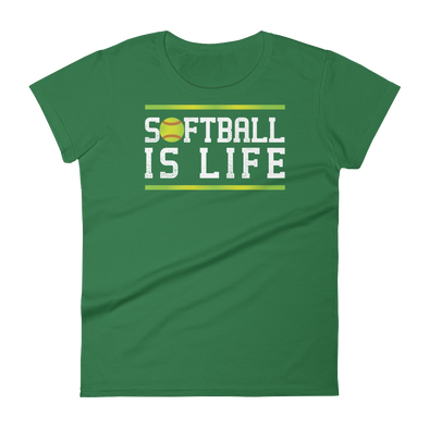 Softball Is Life Fastpitch Women's T-Shirt – Line Drive Apparel
